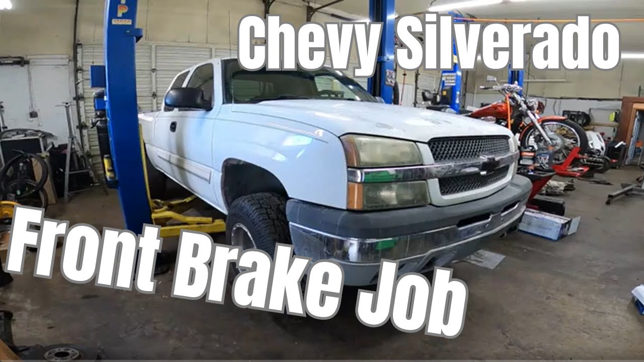 Chevy Silverado Front Brake Job - YouTube