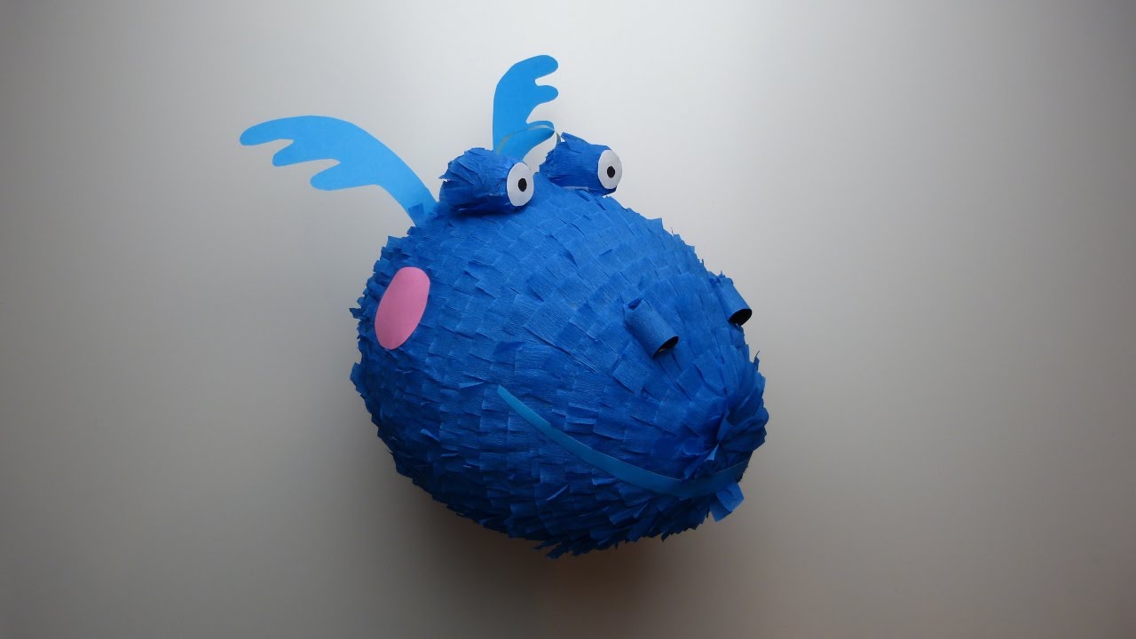 DIY: Dragon Stuffy Pinata Doc McStuffins - YouTube