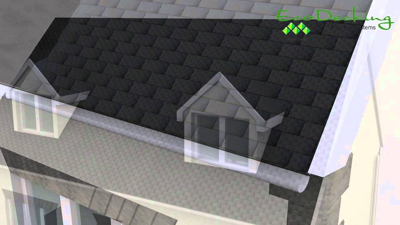 Eco Decking Systems Roof Slate Installation guide video - YouTube