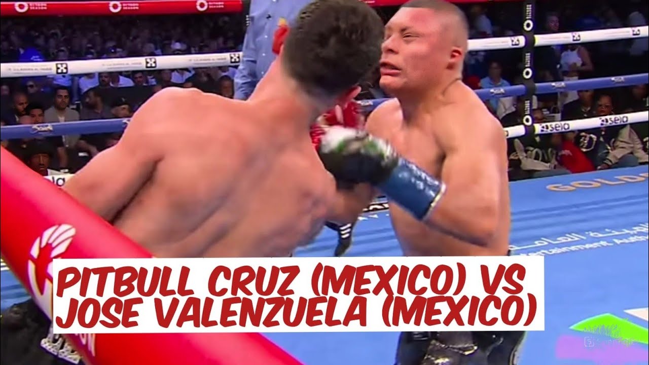 BIGGEST UPSET! PITBULL CRUZ VS JOSE VALENZUELA,BOXING KNOCKOUT! # ...