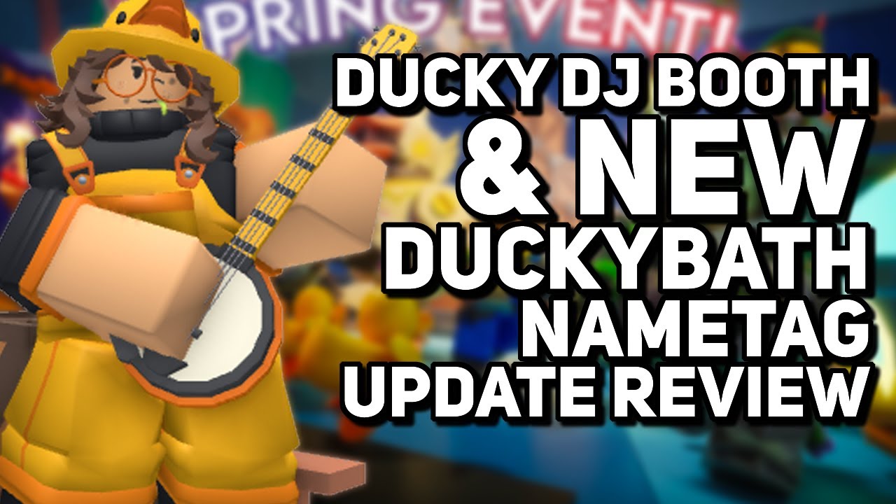 Ducky DJ Booth Skin Showcase & Review (Music) | Roblox TDS | Tower ...