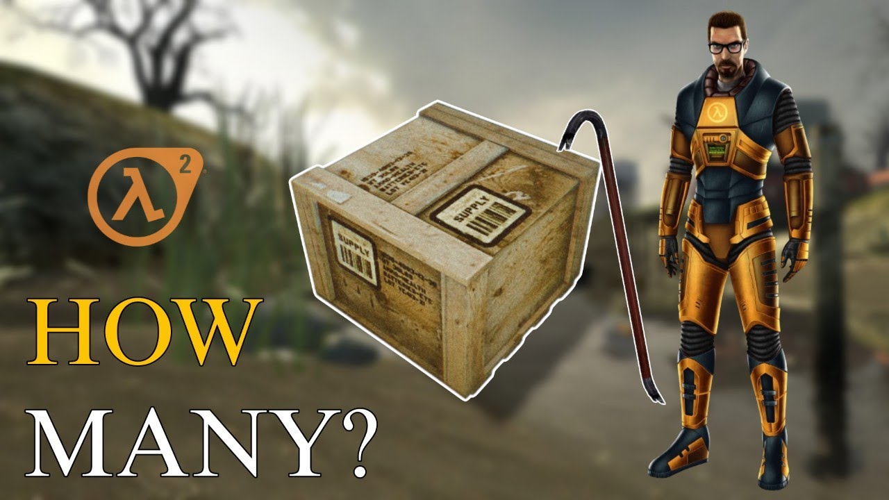 How Many Supply Crates Are In HALF-LIFE 2? - YouTube
