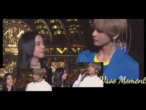 VSOO Moment - 김태형 & 김지수 [ Taehyung and Jisoo ] - YouTube
