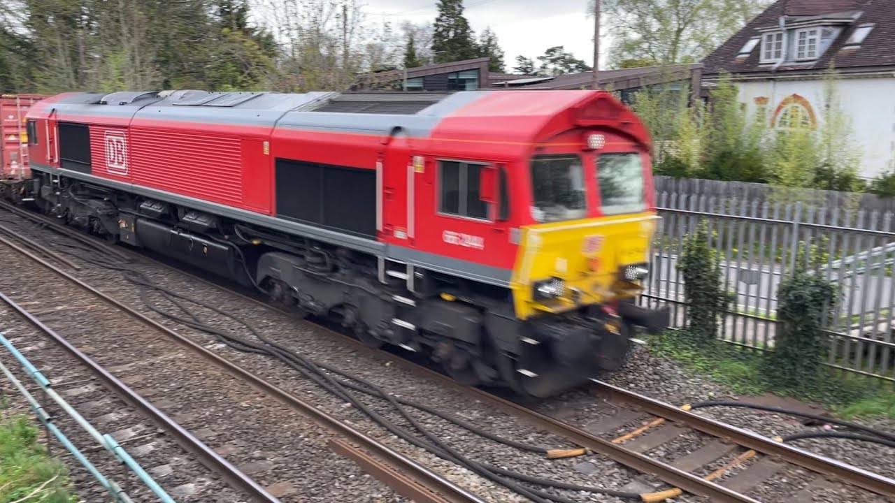 Class 66 | 66244 | DB Cargo UK - YouTube