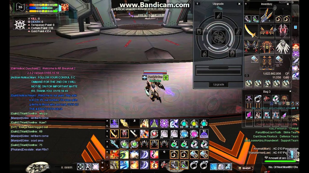 RF Breakout upgrading strong superior CR armor to +5 - YouTube