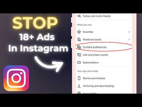 How To Stop 18 Plus Ads In Instagram