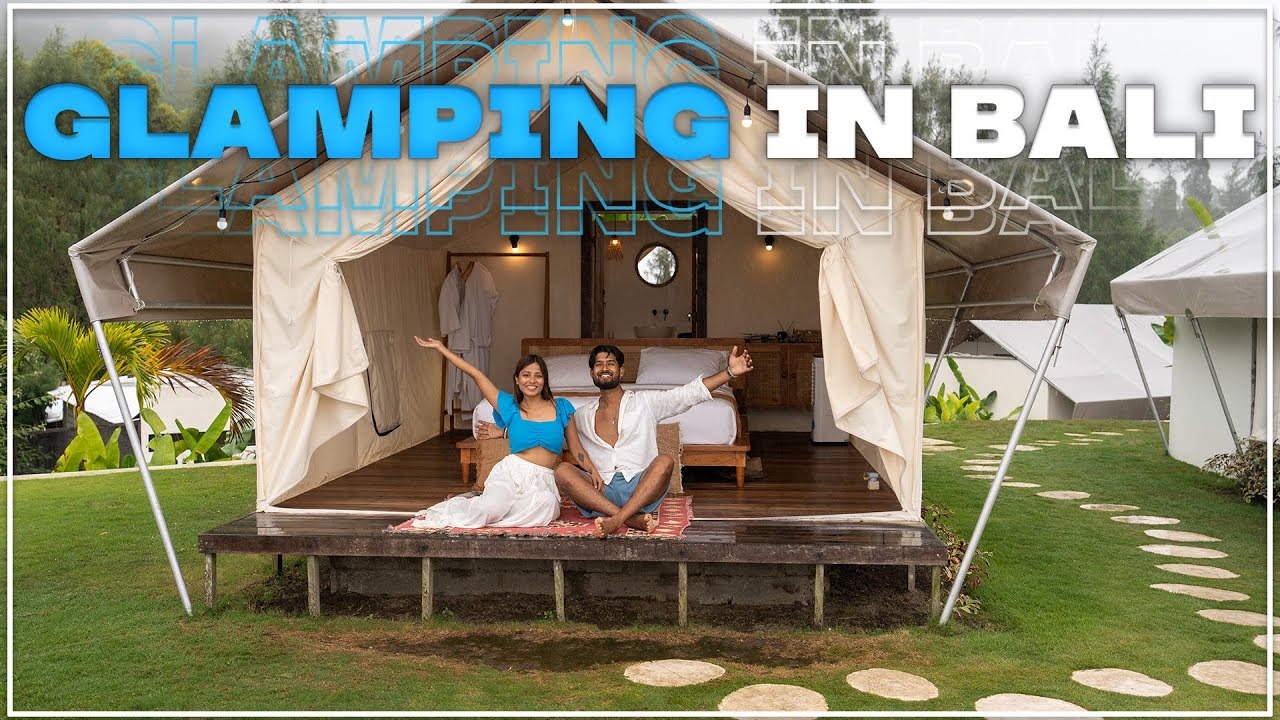 We Stayed at this Most Viral Hideaway Glamping in Bali - YouTube