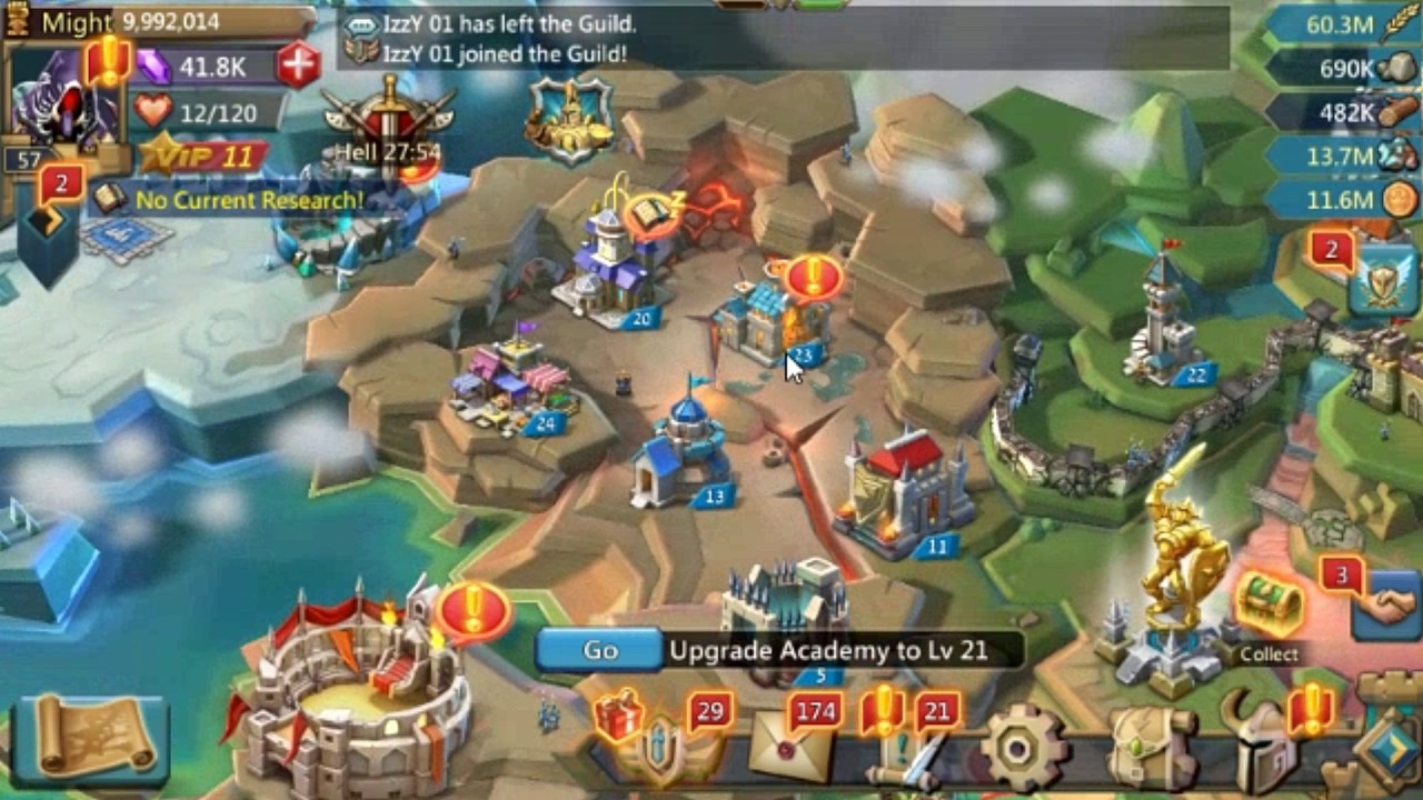 Lords Mobile Hyper Farm Account Guide - YouTube