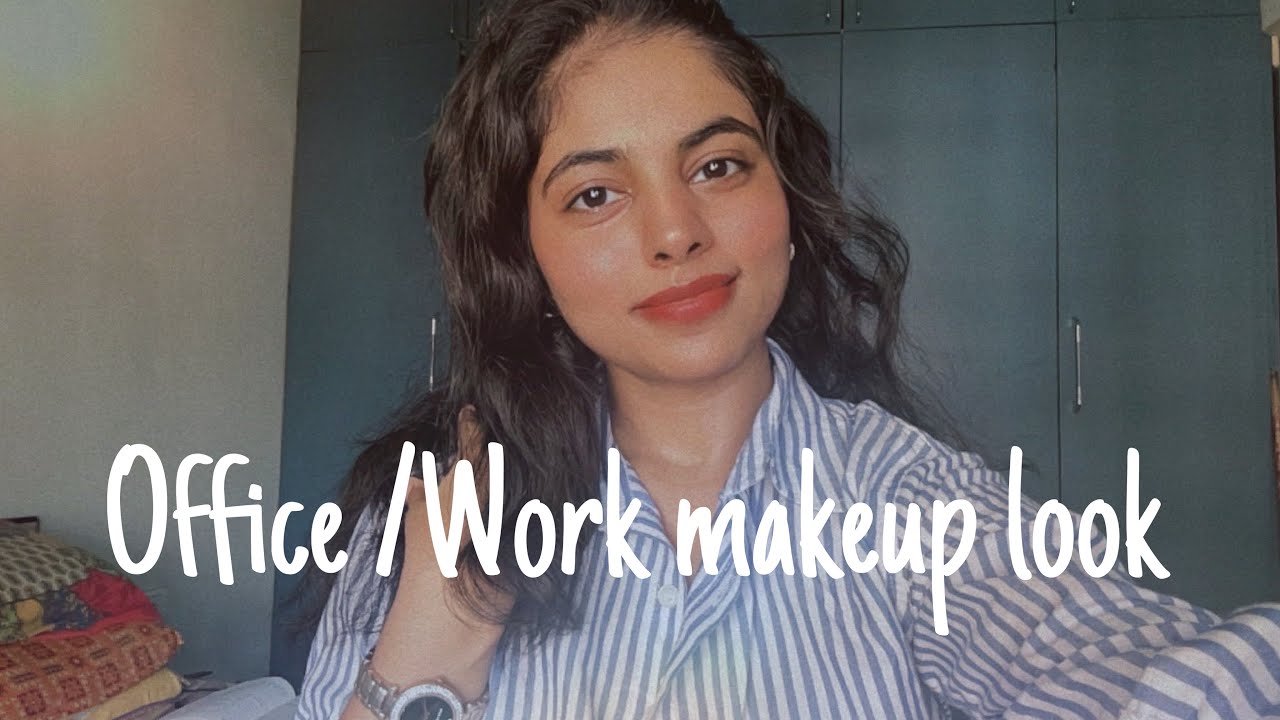 OFFICE MAKEUP LOOK *easy* *realistic* *affordable products* | Daily ...