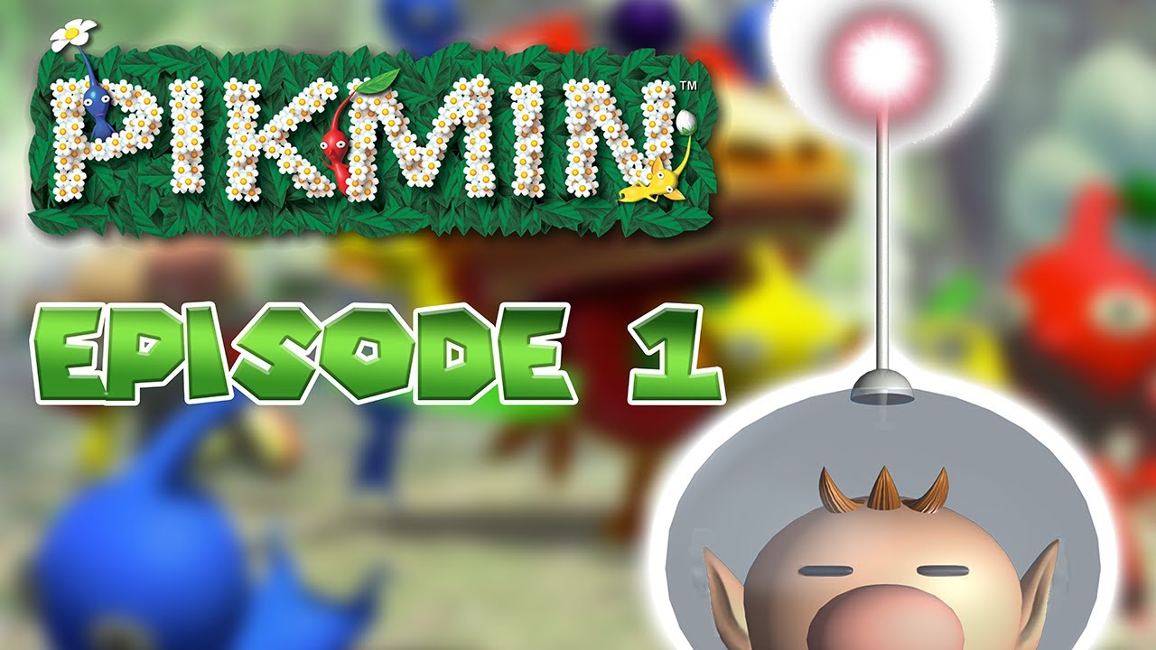 Crash Landing! Pikmin 100% Playthrough Part 1 - YouTube