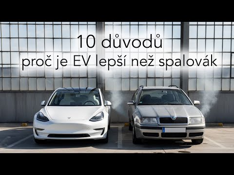 Tohle je 10 důvodů, proč je elektromobil lepší než spalovák 💪⚡️. A 3, proč je horší 🤷‍♂️.