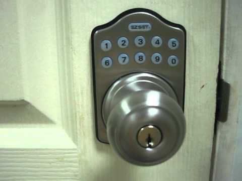 Smart code lock - YouTube