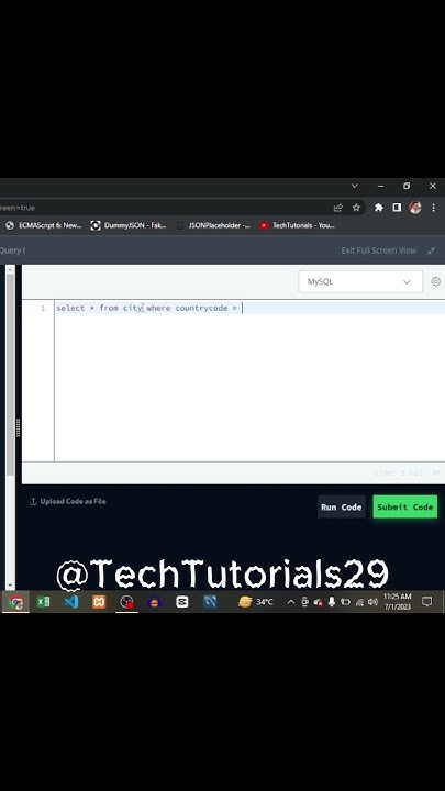 "Mastering SQL: Tackling Hacker Rank Challenges!" - YouTube