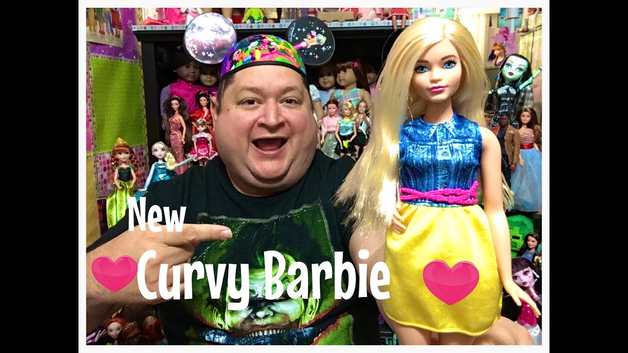 *Brand New* Curvy Barbie Fashionista Doll Review - #TheDollEvoles - YouTube