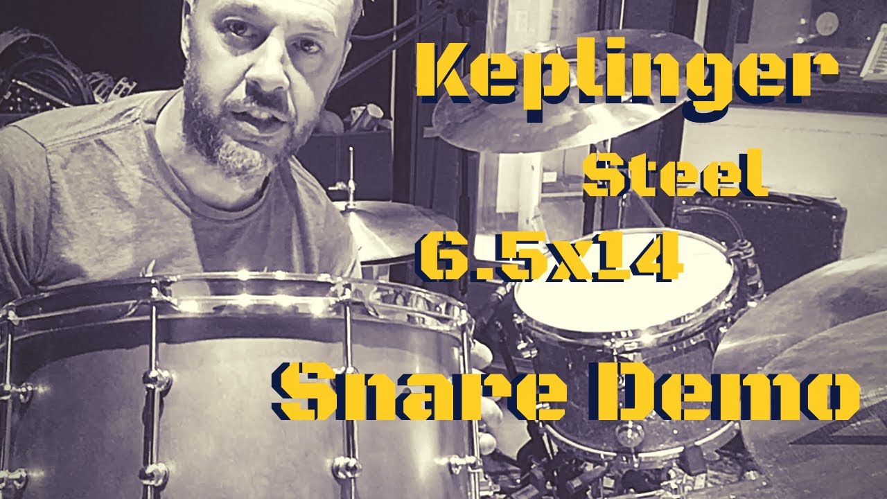 KEPLINGER STEEL SNARE DRUM - YouTube