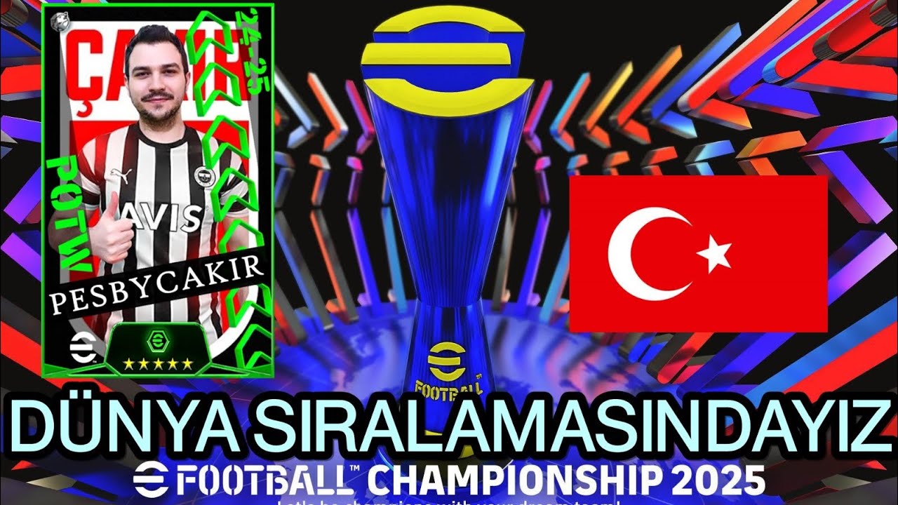🔴 OFANSİF TAKTİKLE KLASMANA DEVAM efootball 2025 TOP 100 #efootball2025 ...