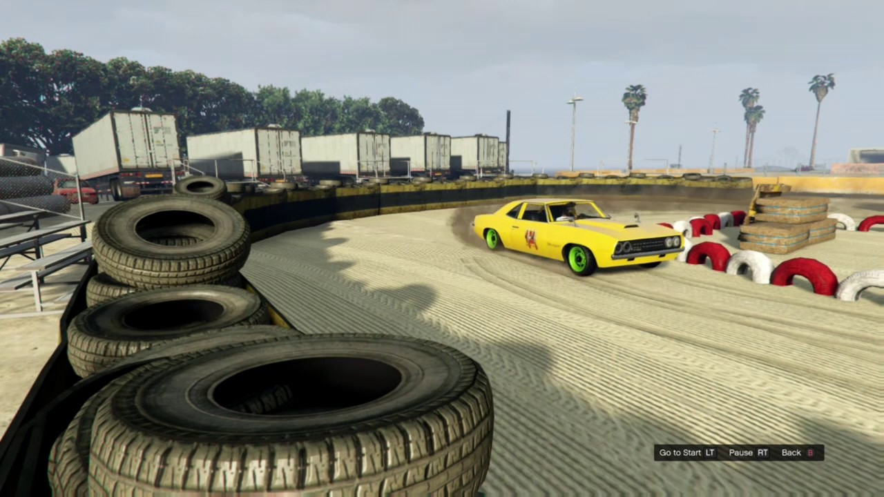 Grand Theft Auto V dirt racing - YouTube