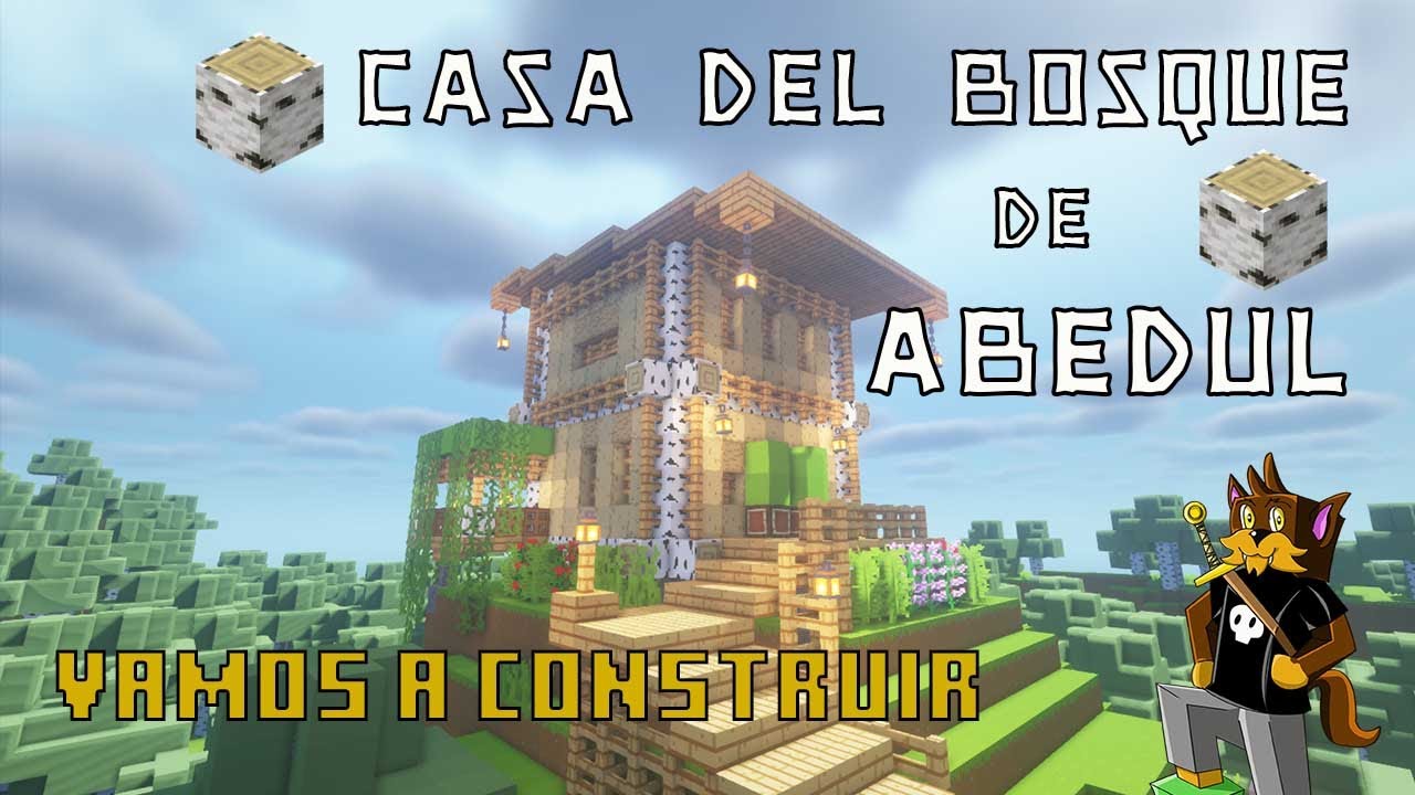 MINECRAFT// 🧱Vamos a Construir🧱//🏡 Casa de Abedul🌳 - YouTube