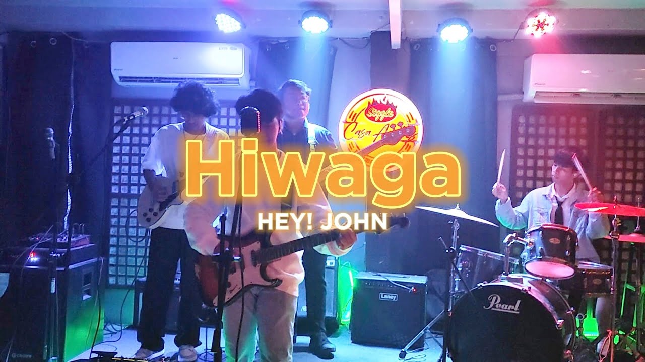 HEY! JOHN - Hiwaga LIVE at Casa Andres - YouTube