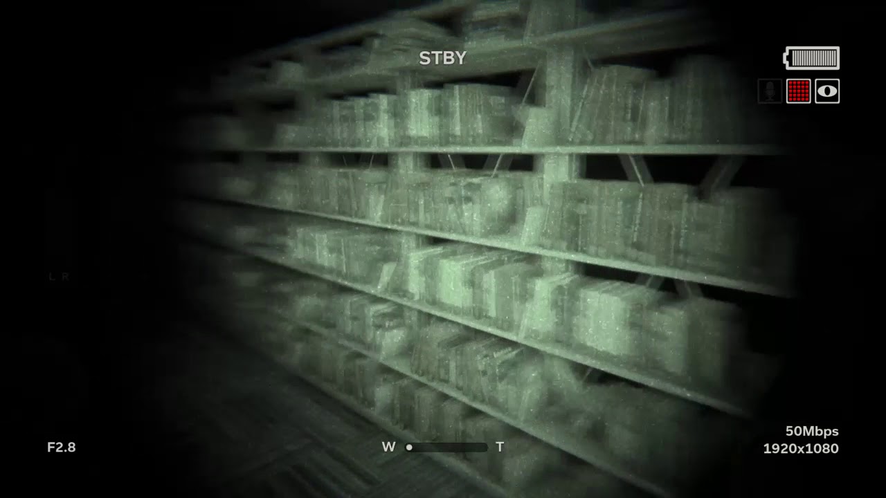 Outlast 2 Library Maze - YouTube