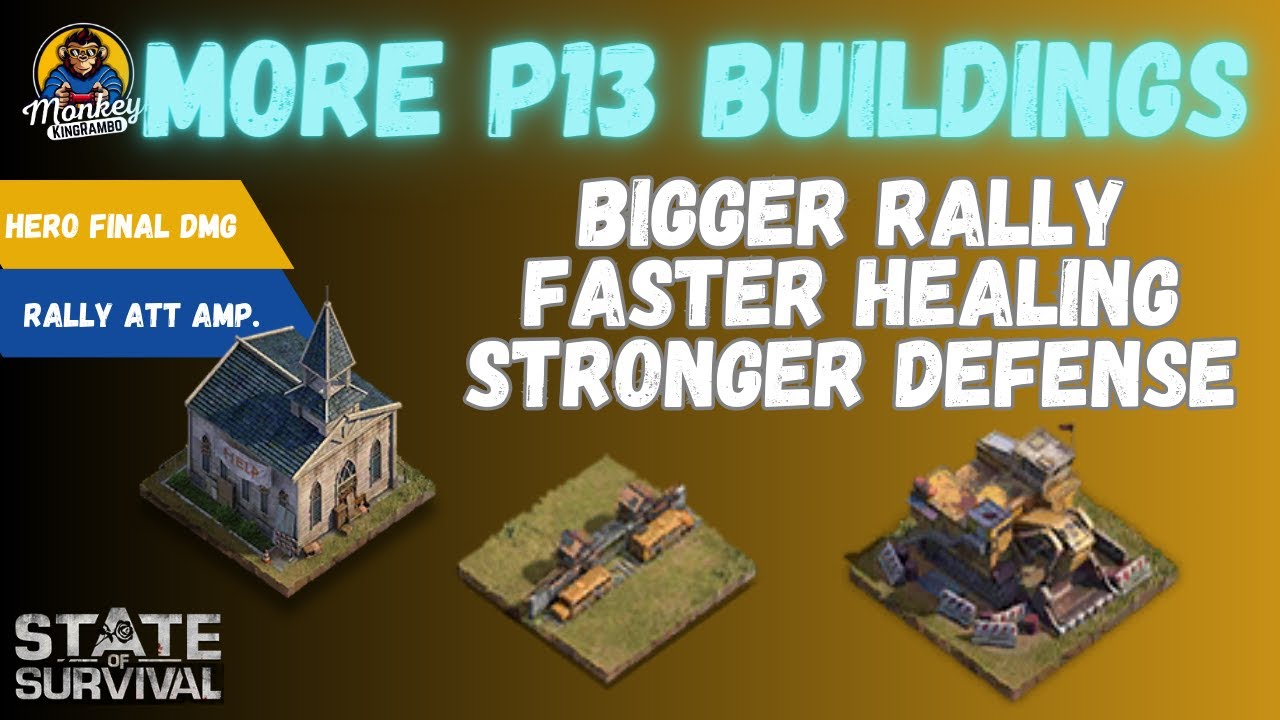 STATE OF SURVIVAL: NEW P13 BUILDINGS - SHORT RECOMMENDATION & OVERVIEW ...