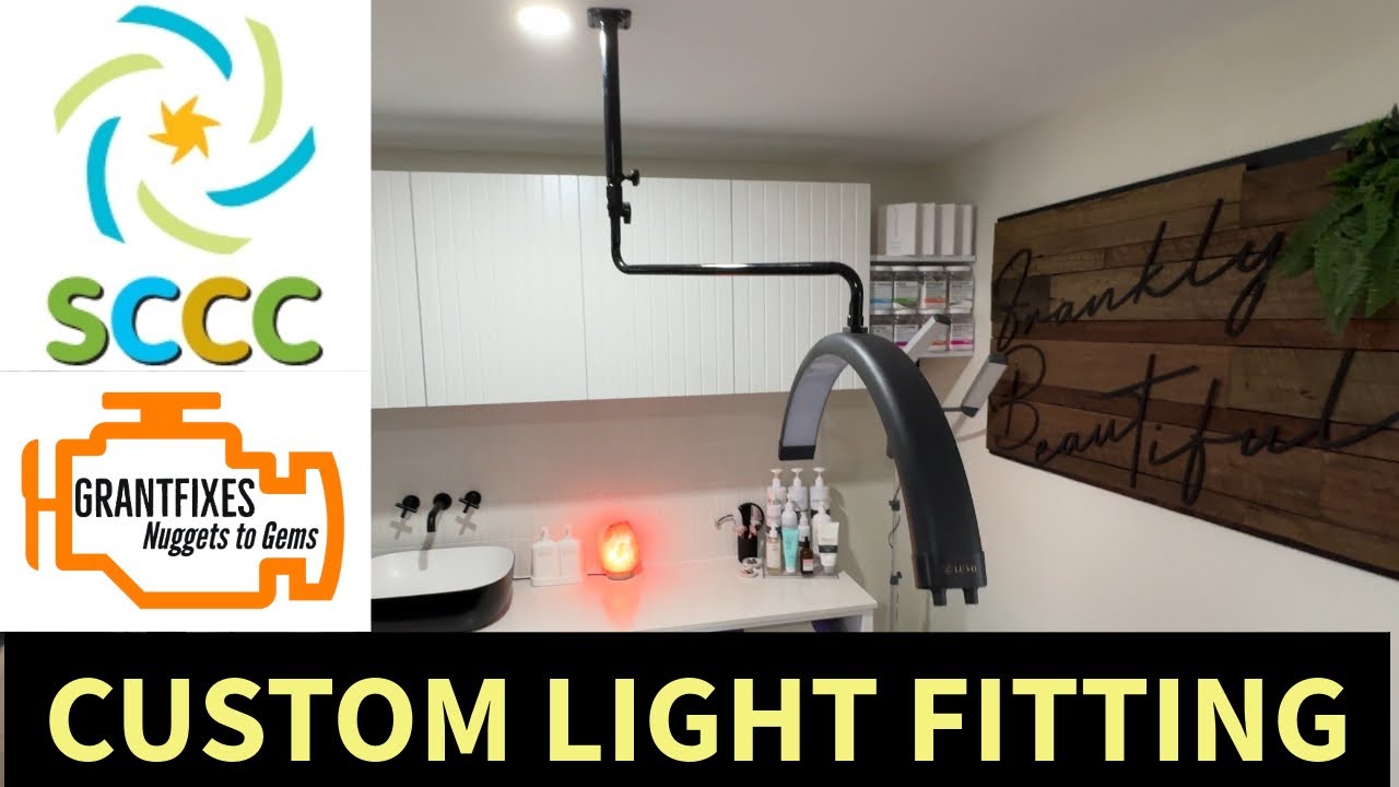 Custom light alterations and installation - YouTube