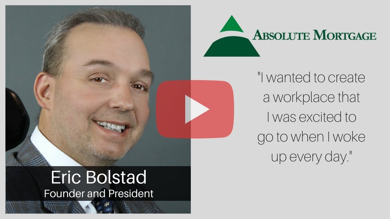 Eric Bolstad Founder President Absolute Mortgage - YouTube