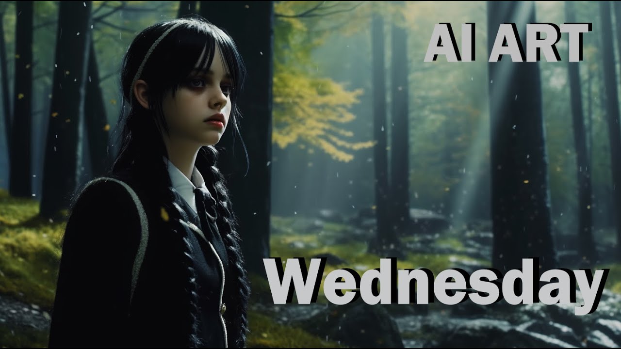 Wednesday Addams | AI Art - YouTube