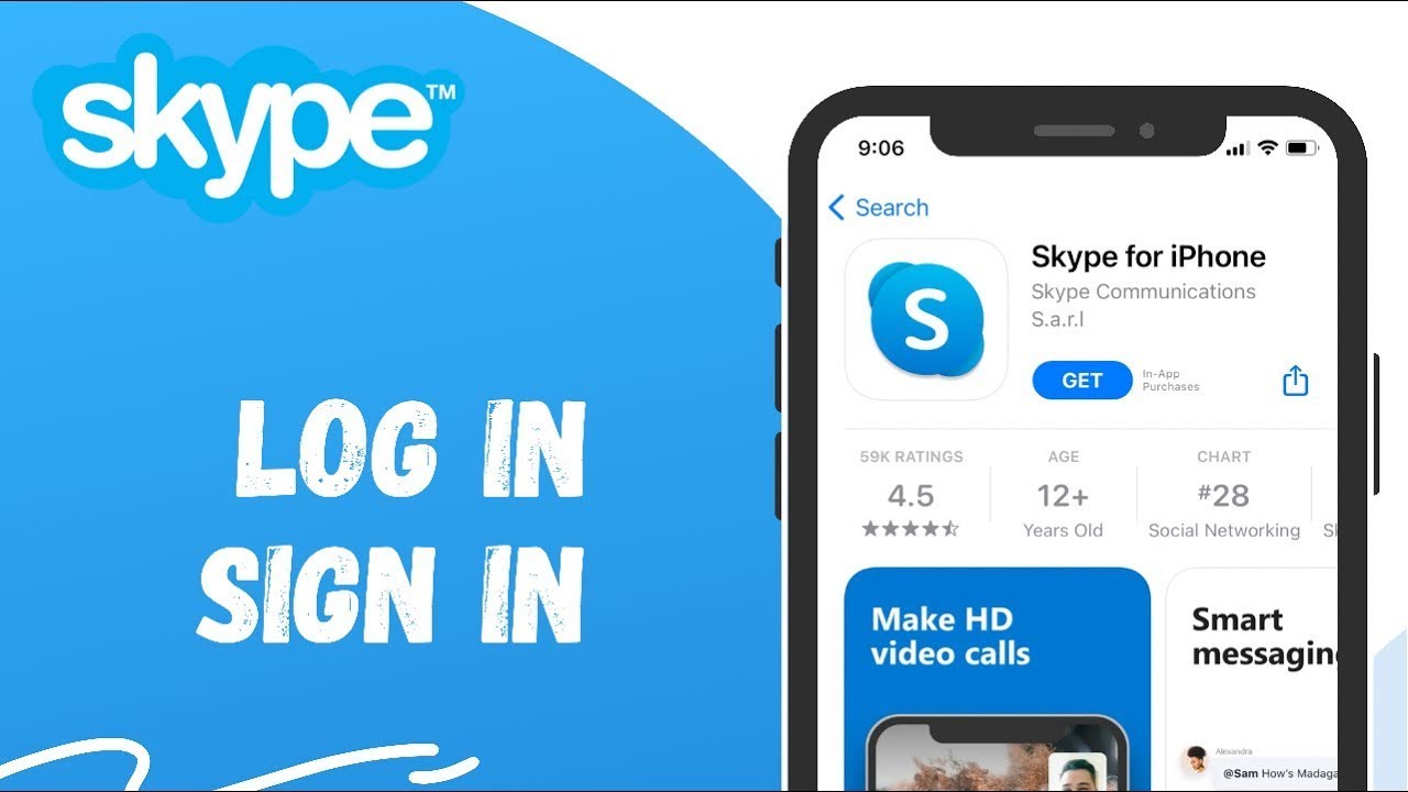 How To Login Skype App On Mobile Devices 2022? Skype Sign In - YouTube