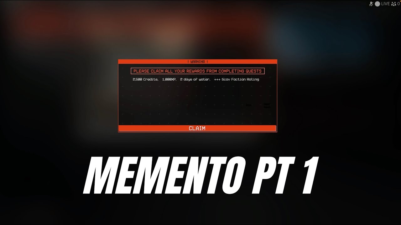 The Forever Winter | Memento Part 1 Quest Guide - YouTube