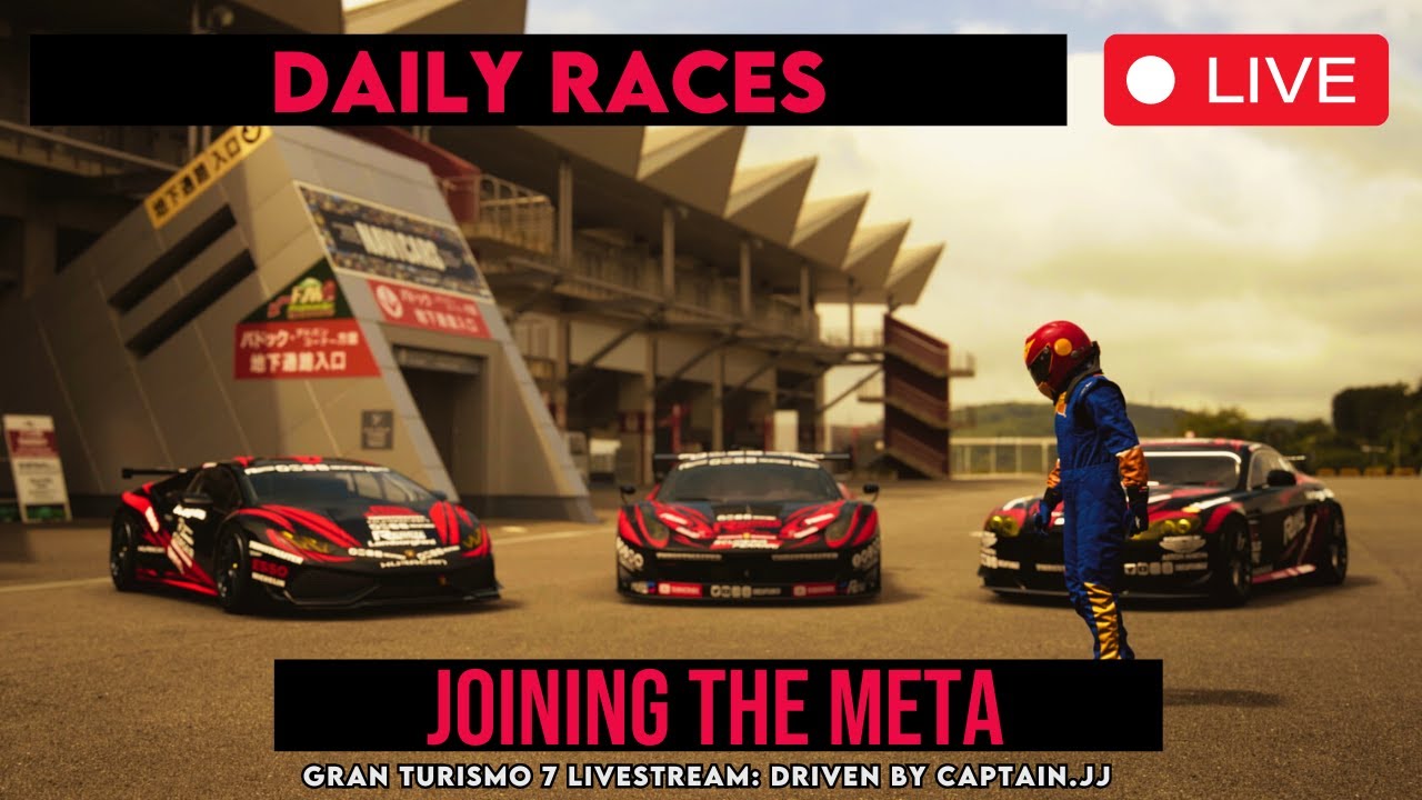 Live: Gran Turismo 7 - Daily Races with meta cars - YouTube
