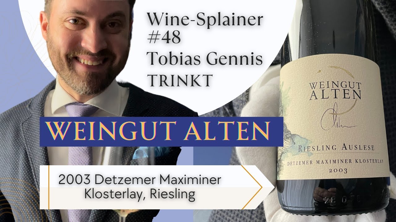 2003 DETZEMER MAXIMINER KLOSTERLAY - WEINGUT ALTEN - RIESLING - MOSEL ...
