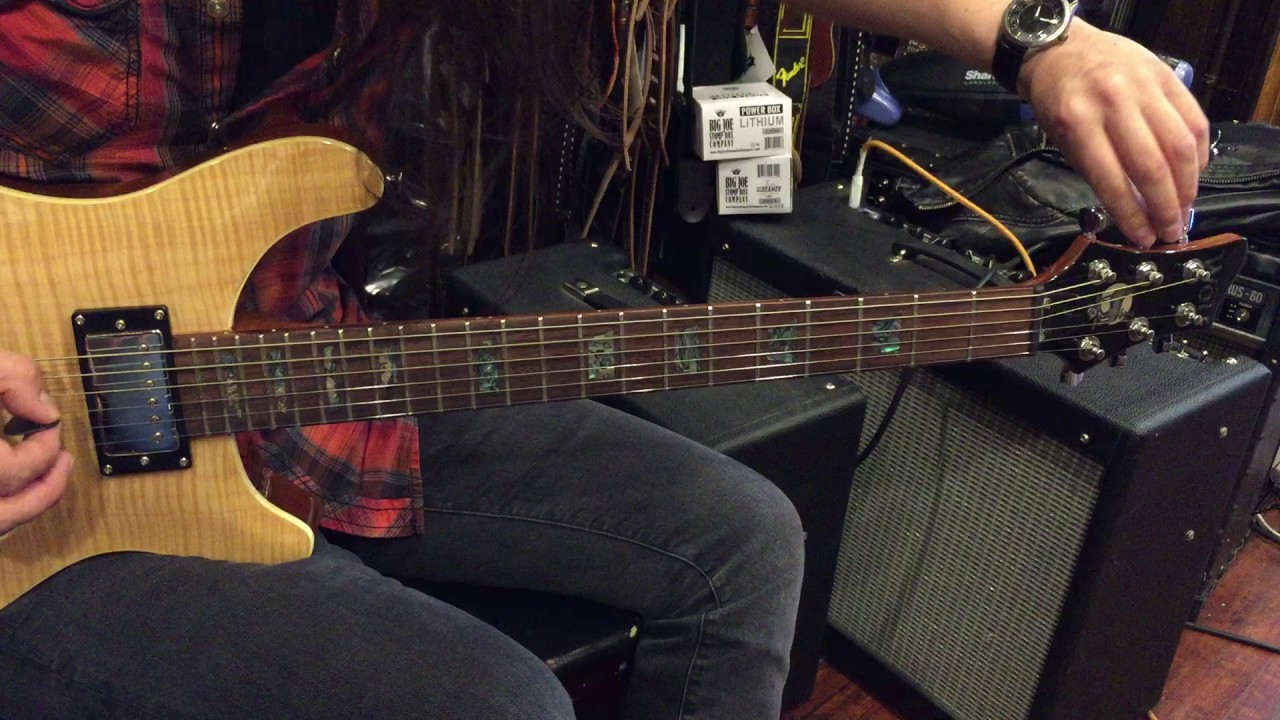 Wolf WPRS Natural Electric Guitar Demo from All In One Guitar - YouTube