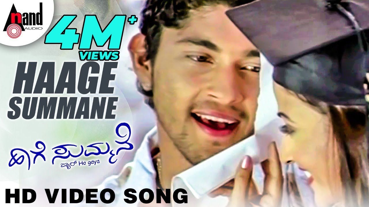 Haage Summane Title Track | HD Video Song | Kiran | Suhasi | Preetham ...