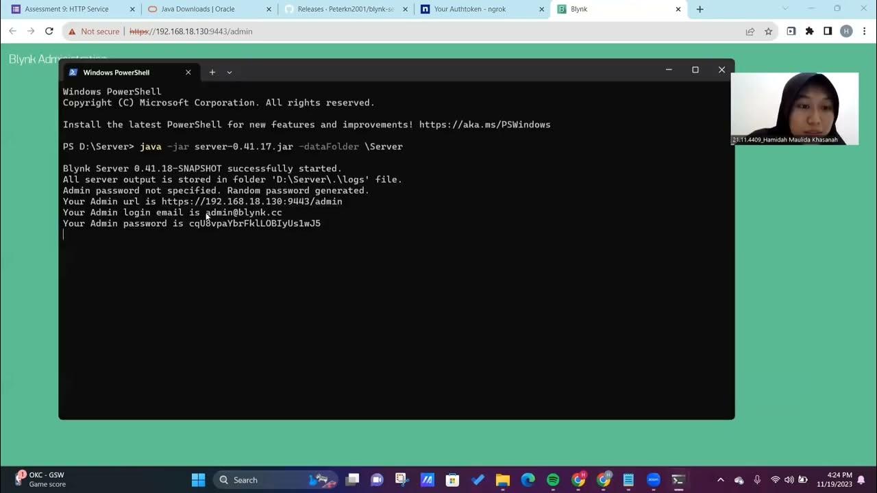 Cara setup Blynk Local Server dan menghubungkannya dengan Legacy Blynk App melalui Ngrok - YouTube
