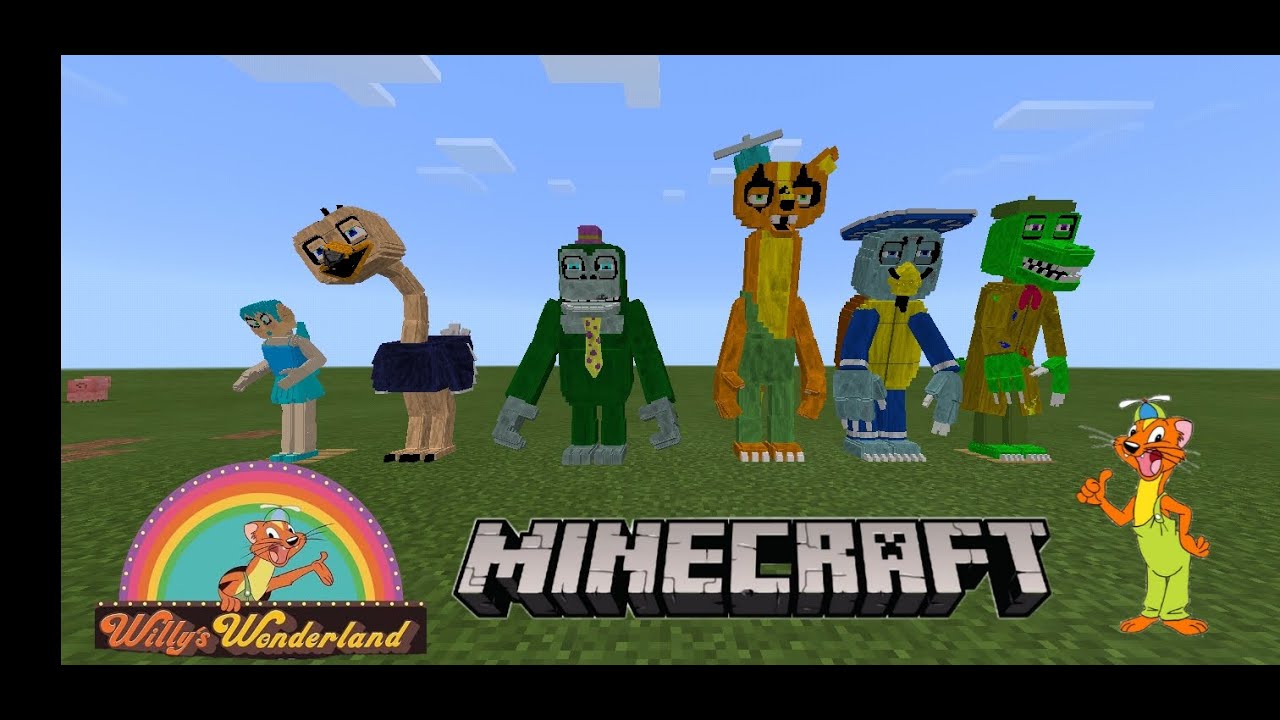 saiu a beta2 do addons de willy's Wonderland!!! - YouTube