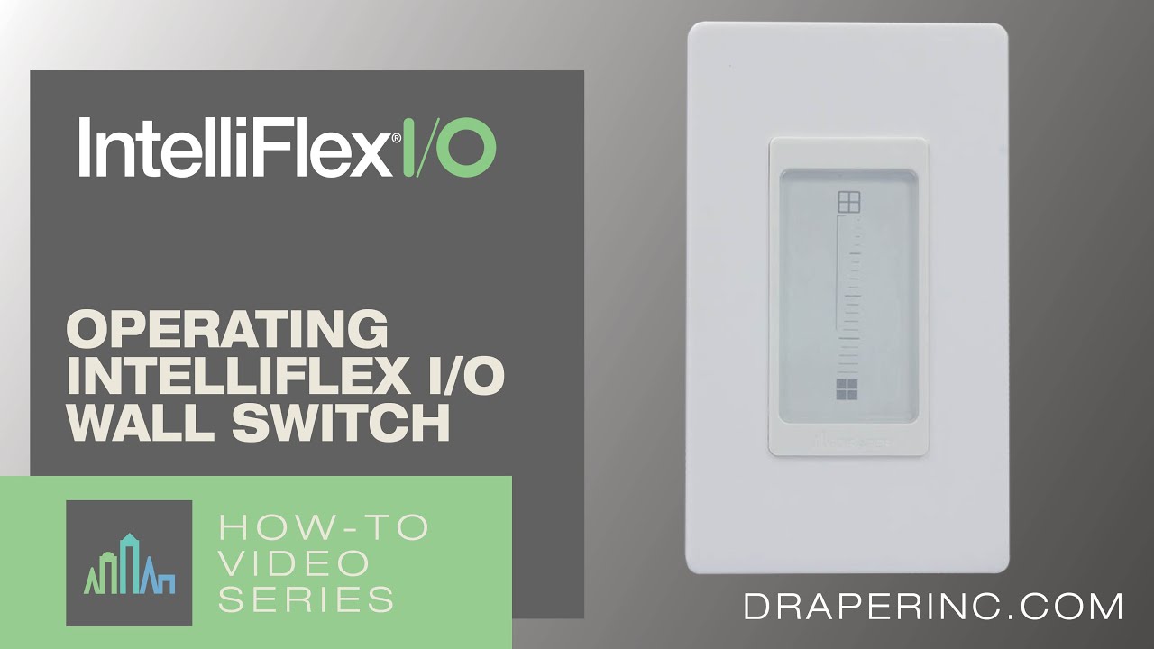 How-To Video: Operating IntelliFlex I/O Wall Switch - YouTube