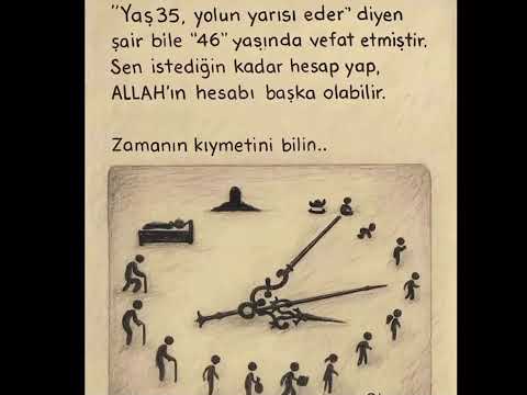 Zamanın kıymetini bilin ￼￼