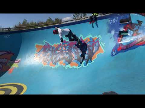 First time riding the pool at Ashbridges Bay - YouTube
