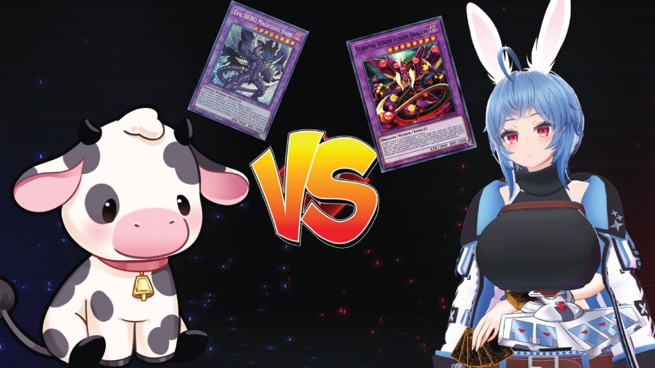 Yu-Gi-Oh! MASTER DUEL Bunny Vtuber faces off against Adorable Moo cow ...