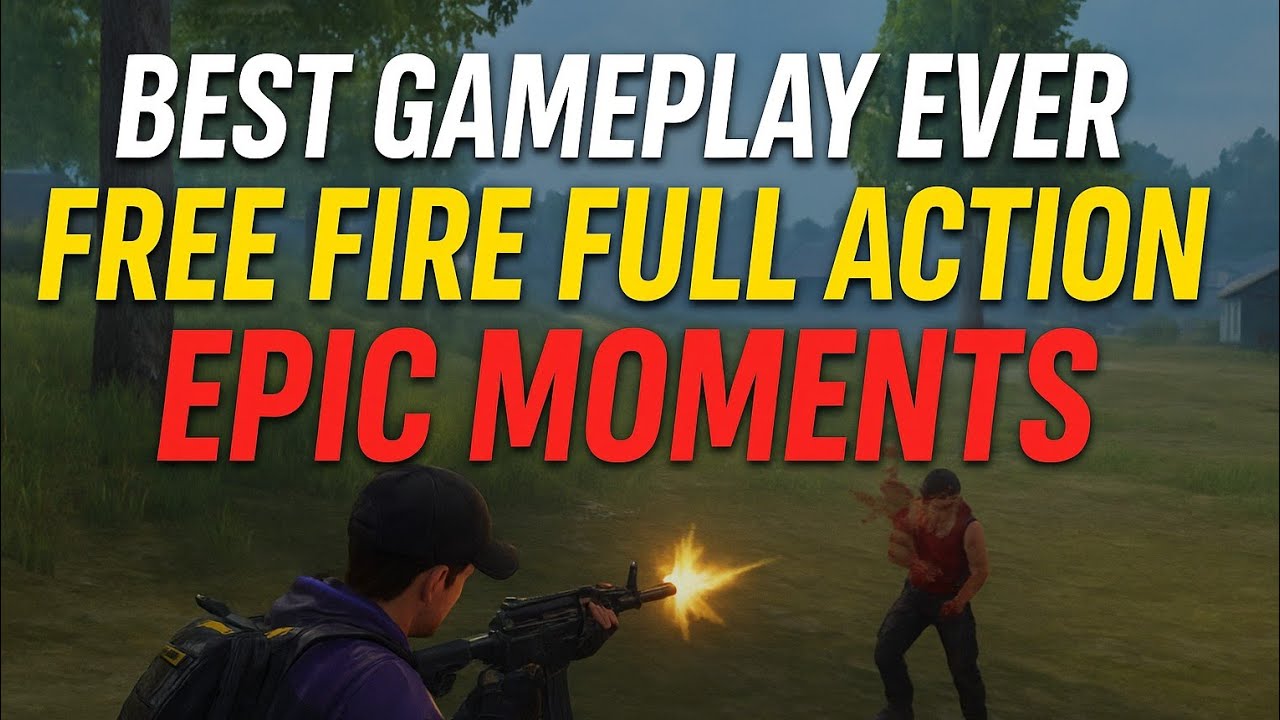 Best GamePlay ever free fire full action epic moment 🔥 - YouTube