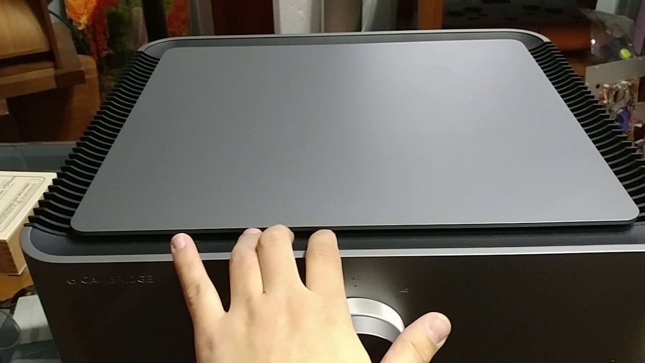 cambridge audio edge A integrated amp unboxing live video 4 - edge case ...
