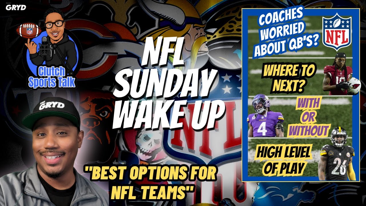NFL Sunday Wake Up|Best options for NFL teams| - YouTube