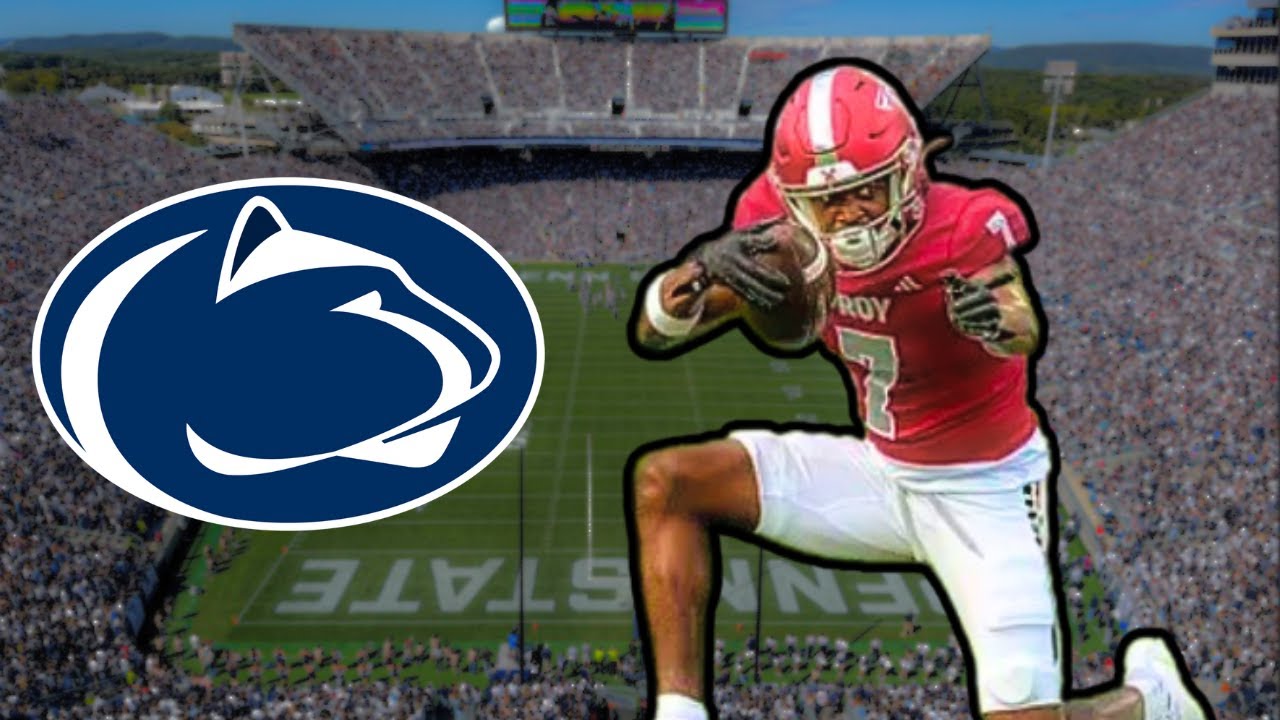 Devonte Ross Troy Highlights - Penn State's New Star WR - YouTube