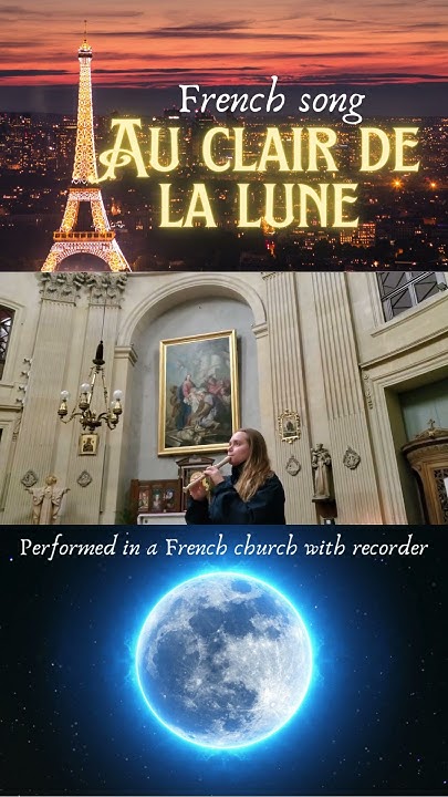 French Song - Au Claire de la Lune (Recorder Version) - YouTube