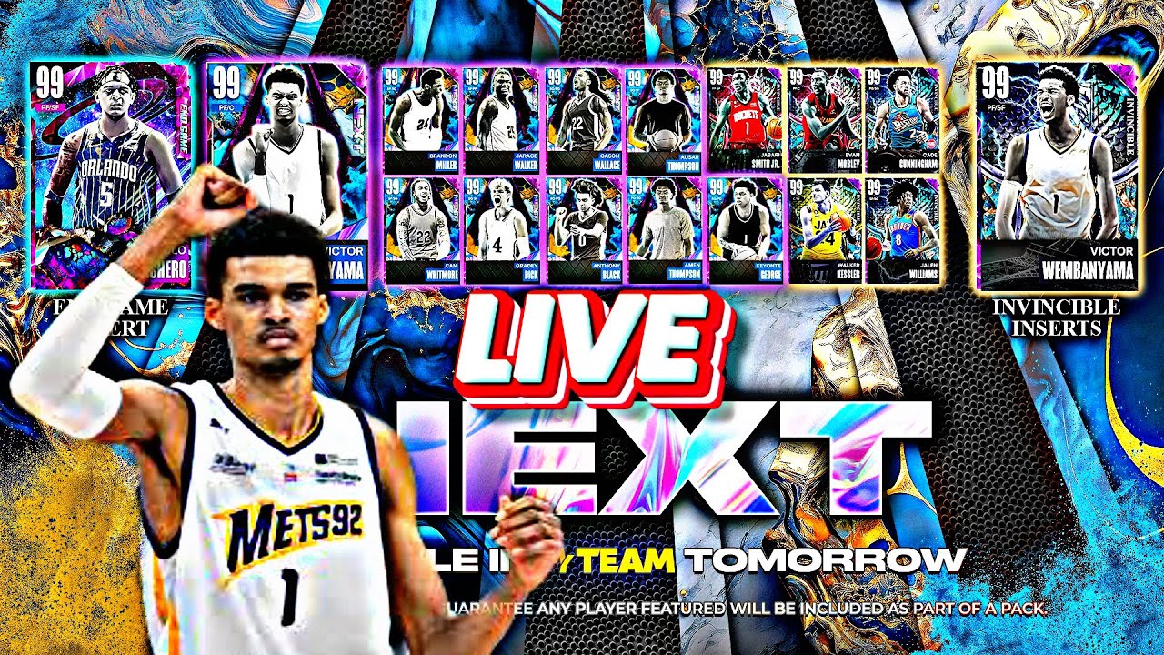NBA 2K23 MYTEAM INVINCIBLE WEMBY & END GAME PAOLO !!!! - YouTube