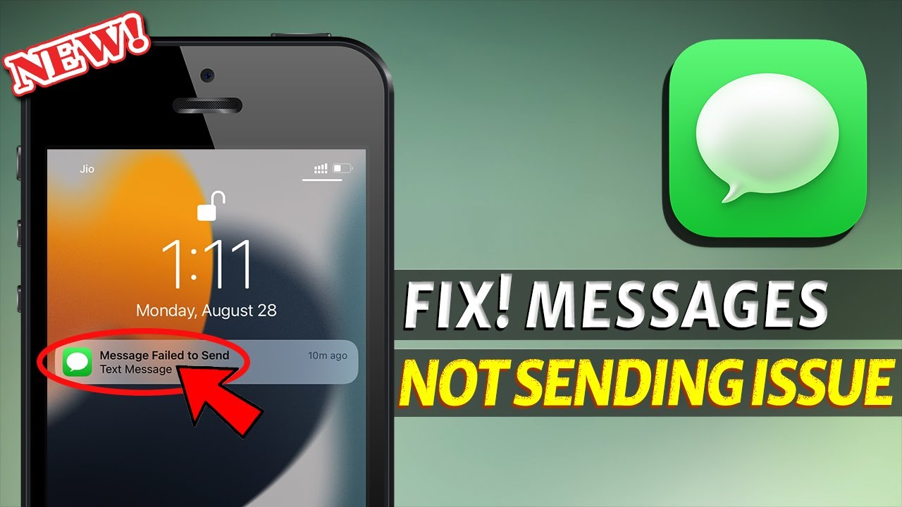 How to Fix Not Delivered Messages on iPhone? - YouTube