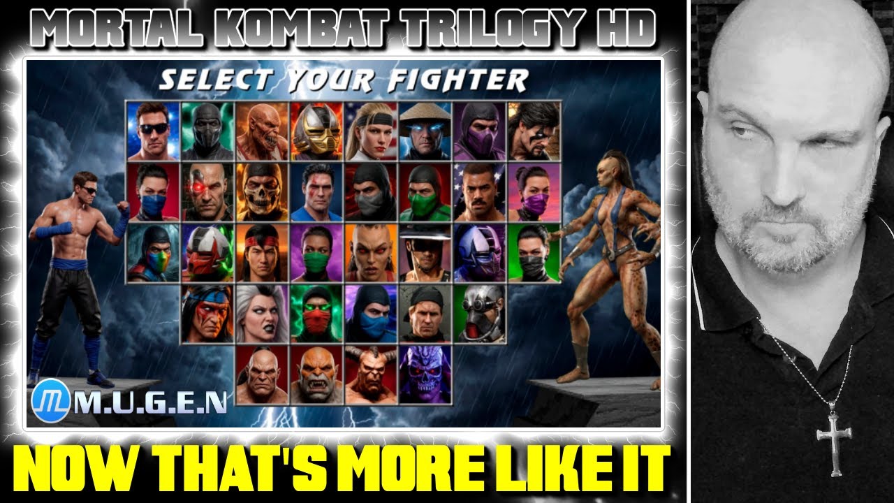 SUPERB! Mortal Kombat Trilogy HD Character Select Screen Looking INSANE ...