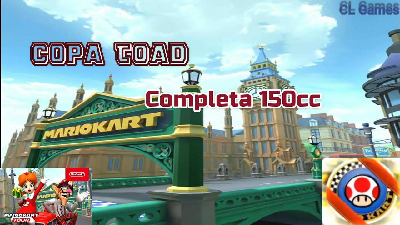 Mario kart Tour/Copa Toad/ 150cc Completa - YouTube