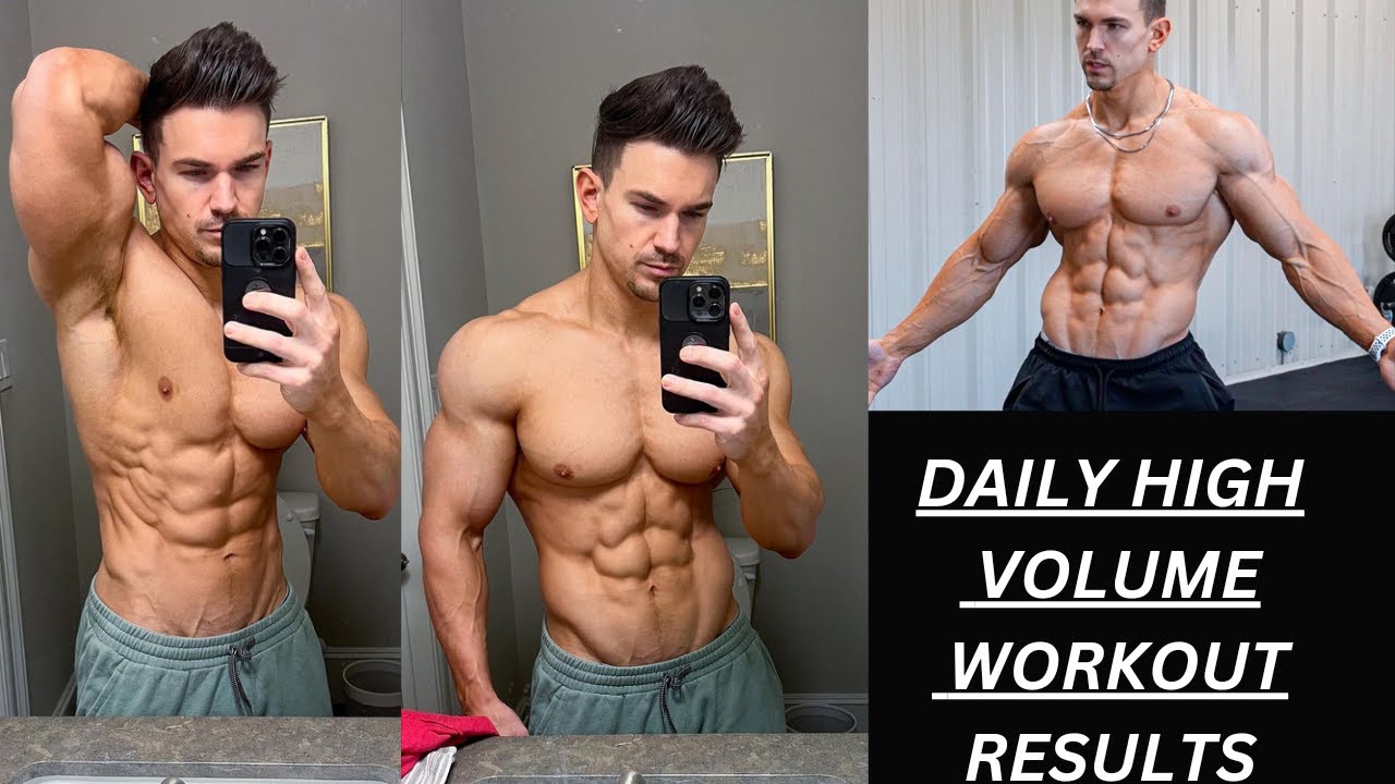 Discover the Real Daily high volume Bodybuilding workout results - YouTube